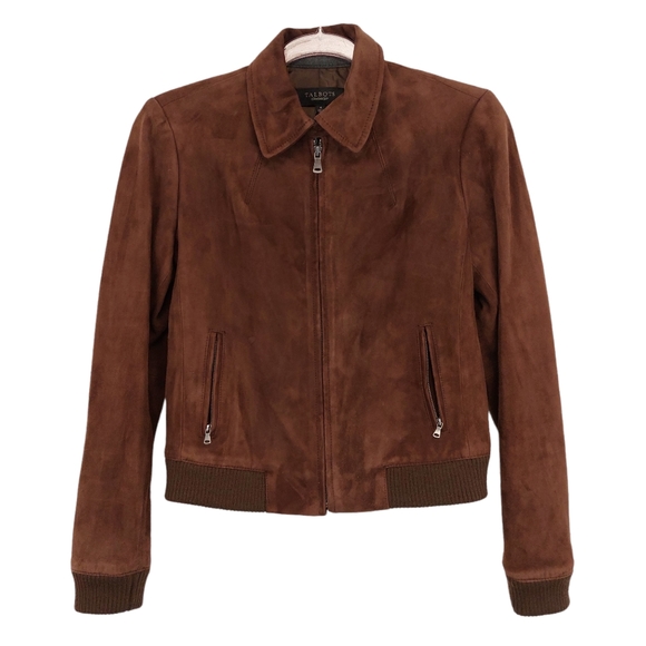 Talbots | Jackets & Coats | 0 Leather Suede Jacket By Talbots | Poshmark
